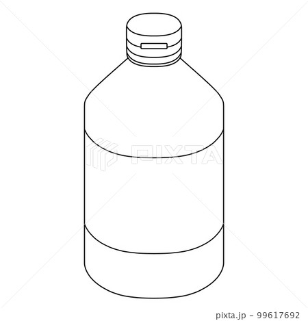 2 Liter Bottle Drawing